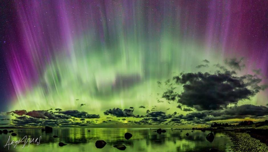 PICTURES: Northern lights mesmerise Estonia