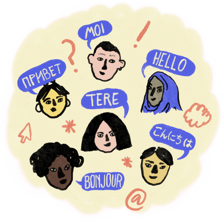 People living in Estonia speak 243 different mother tongues