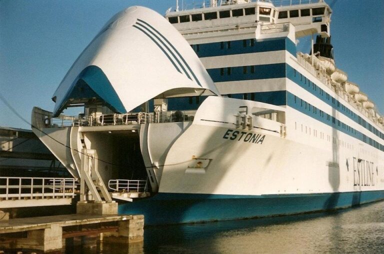 Sweden plans to salvage the bow ramp of MS Estonia